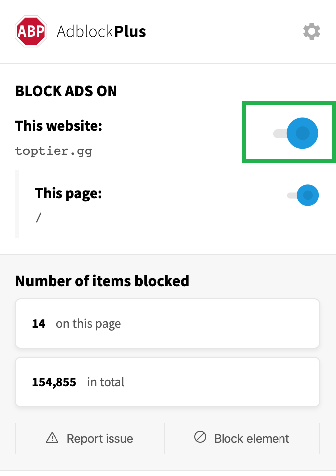 How to Turn Off Adblock - wp.tptr.dev